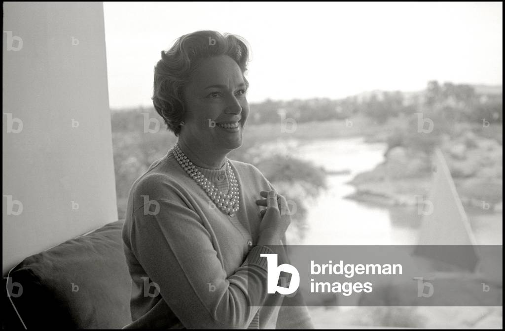 Image of Begum Om Habibeh Aga Khan, born Yvette Labrousse, the fourth