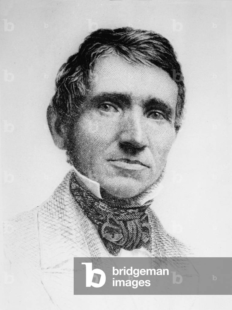 Image of portrait de Charles Goodyear (1800-1860). Inventeur americain ...