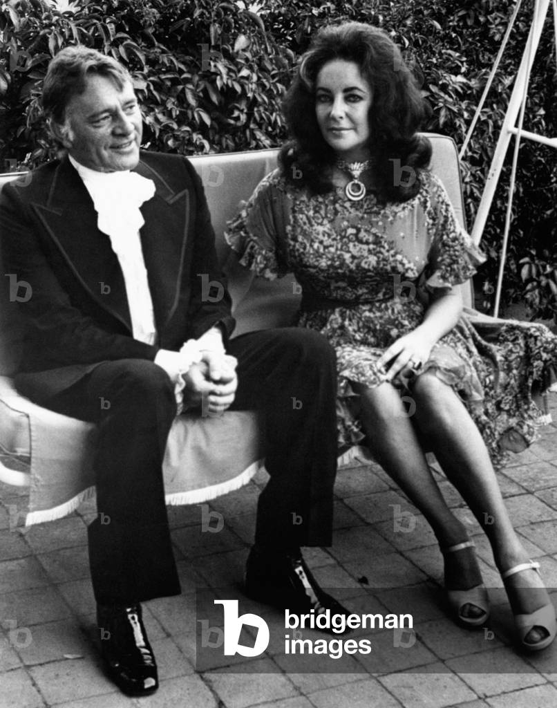 Image of British-born American actress Liz Taylor (Elizabeth Rosemond ...