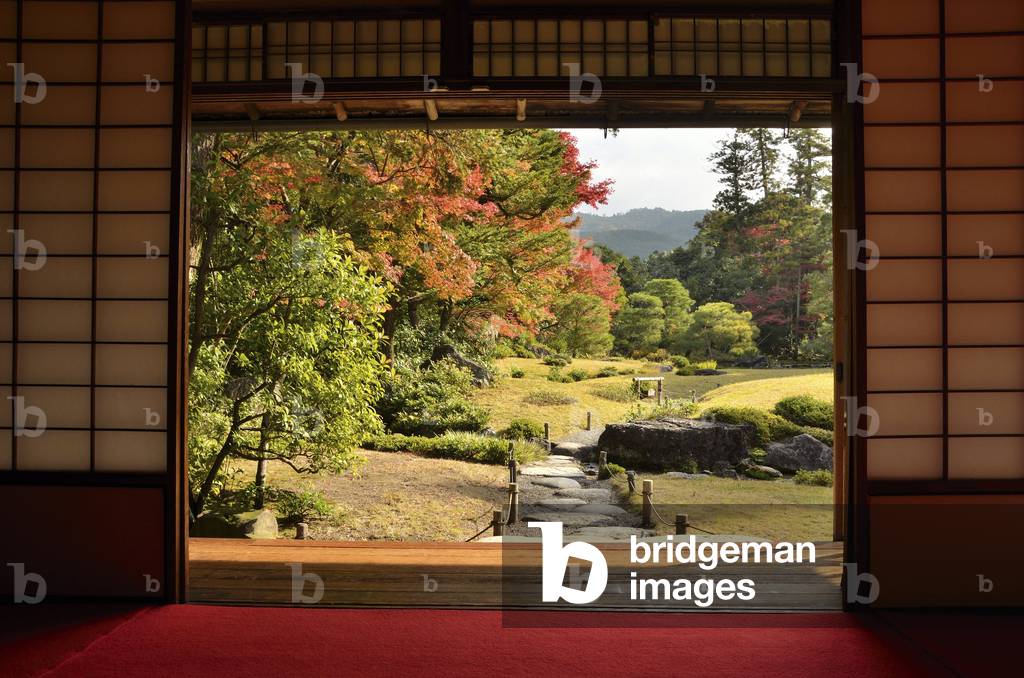 Image of Murin-an - Kyoto (Japan) - Meiji period - garden promenade