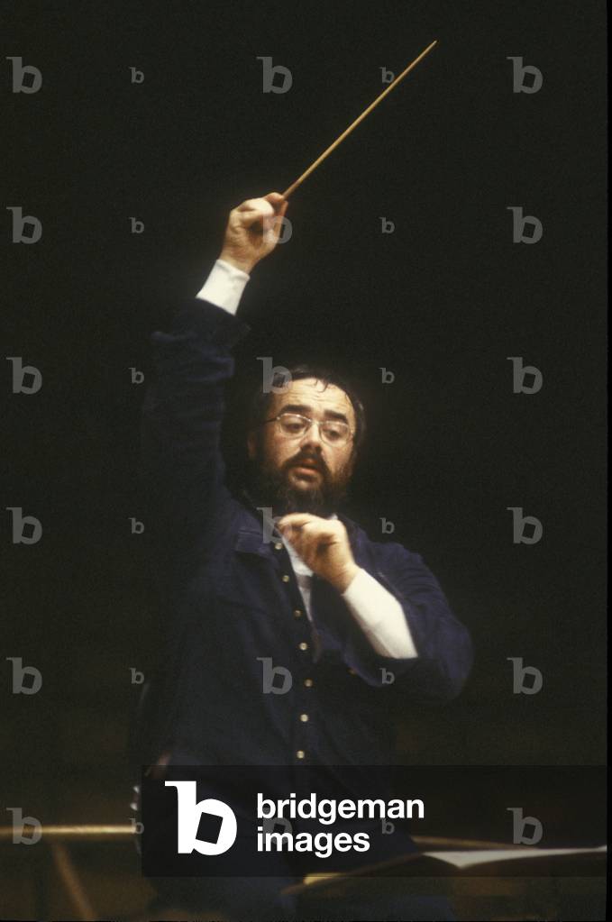 Image of Rome Opera House, 1980. Italian conductor Gianluigi Gelmetti ...