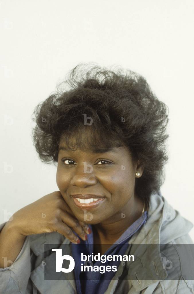 Image of Jazz and R & B singer andy Crawford, about 1980/La