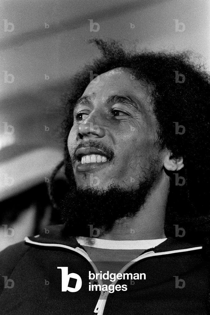 Image of Portrait of Bob Marley, 1980 (photo)