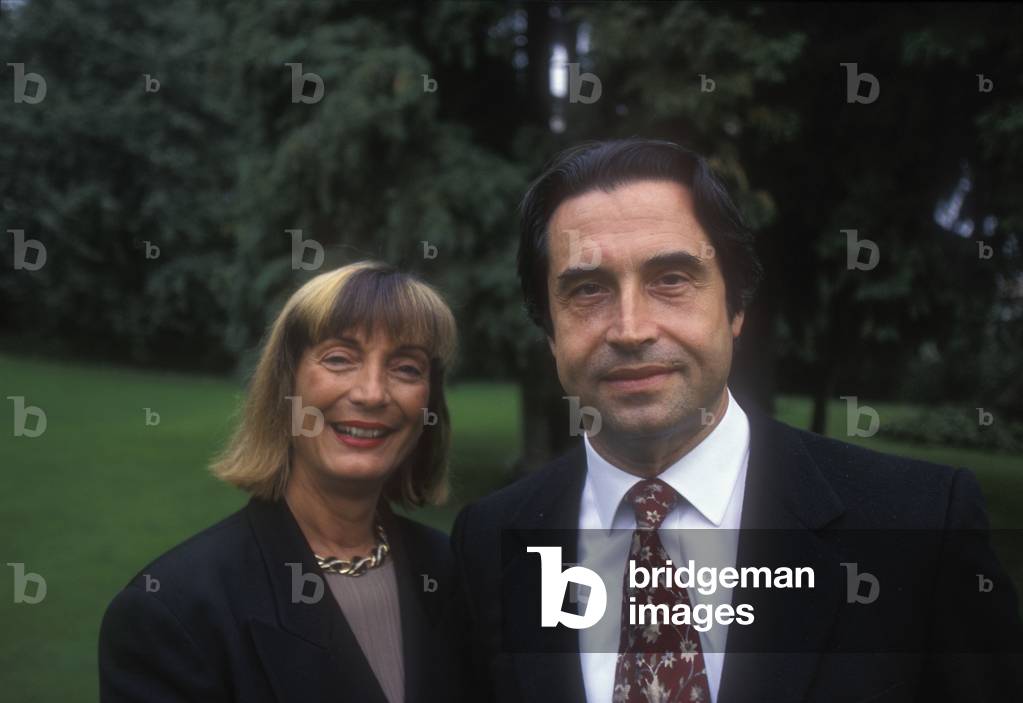 Image of Music Conductor Riccardo Muti and his wife Cristina ...
