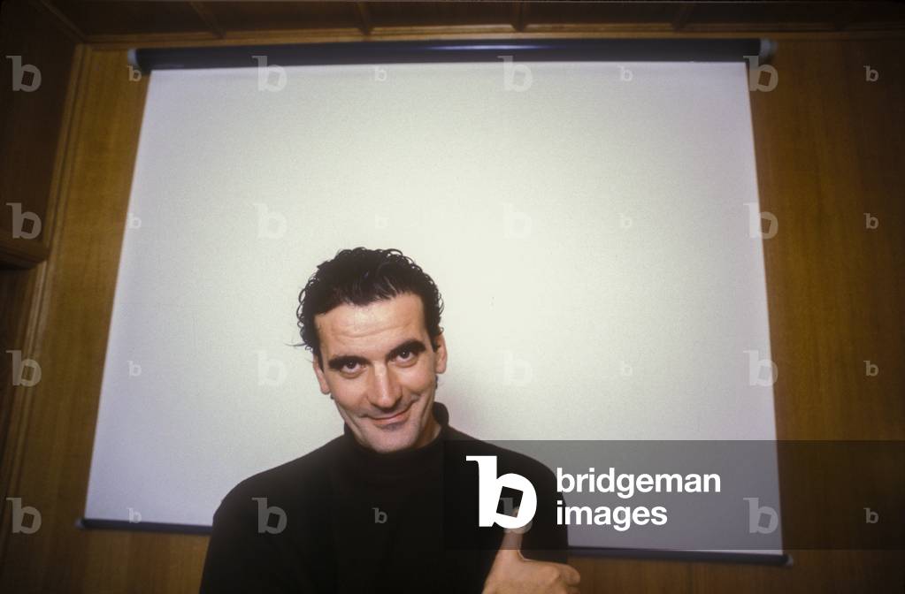 Image of Rome, about 1988. Italian actor and director Massimo Troisi ...