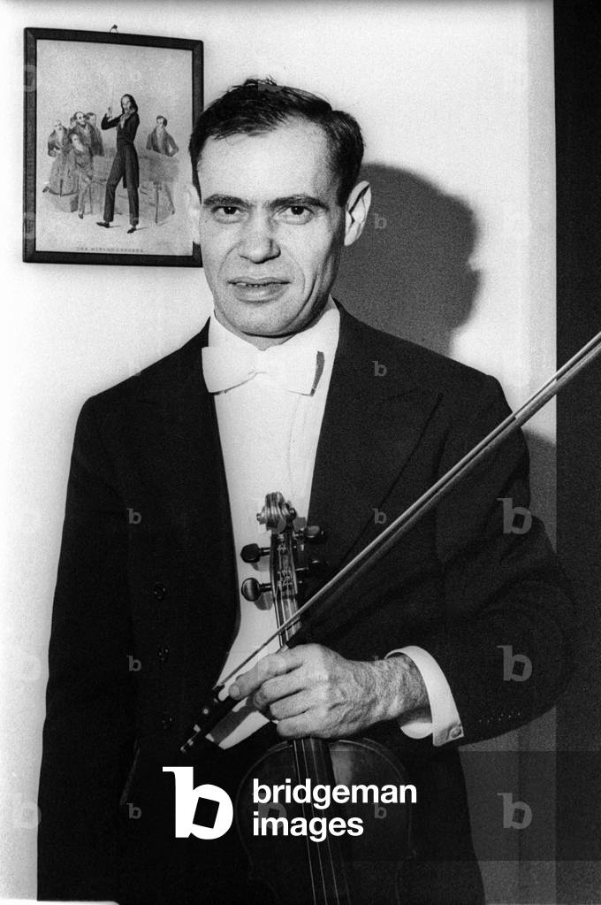 Image of Portrait of violinist Leonid Kogan on 11/03/1962.