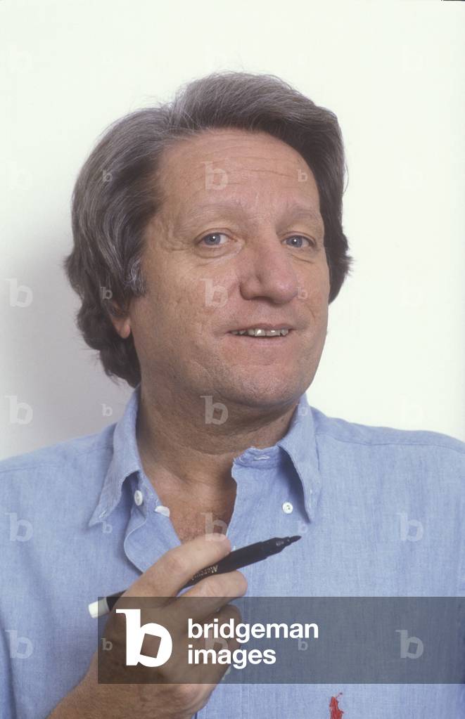 Image of Rome, about 1985. Italian satire cartoonist Giorgio Forattini ...