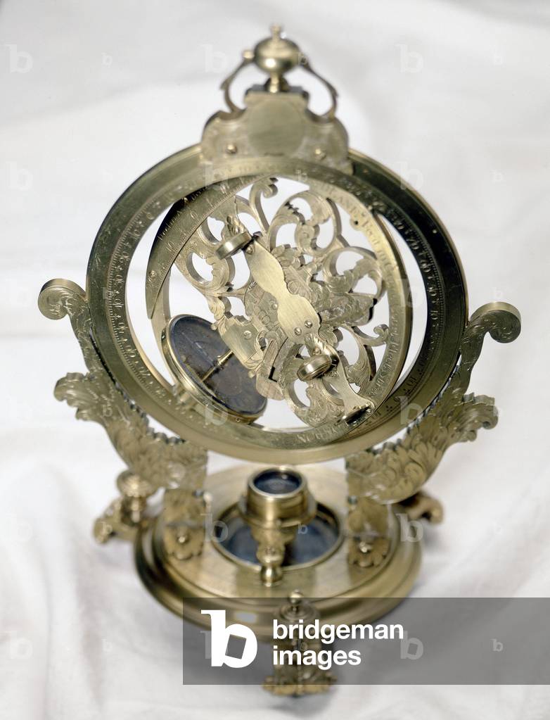 Image of Mechanical equinox dial, for latitude 0-90 degrees, 18th century
