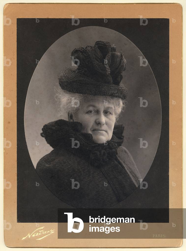 Image of Alice Monet (1844-1911) 1899 (silver print) (b/w photo) by ...