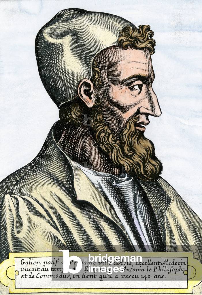 Image of Portrait of Claude Galien (Klaudios Galenos or Claudio Galeno or