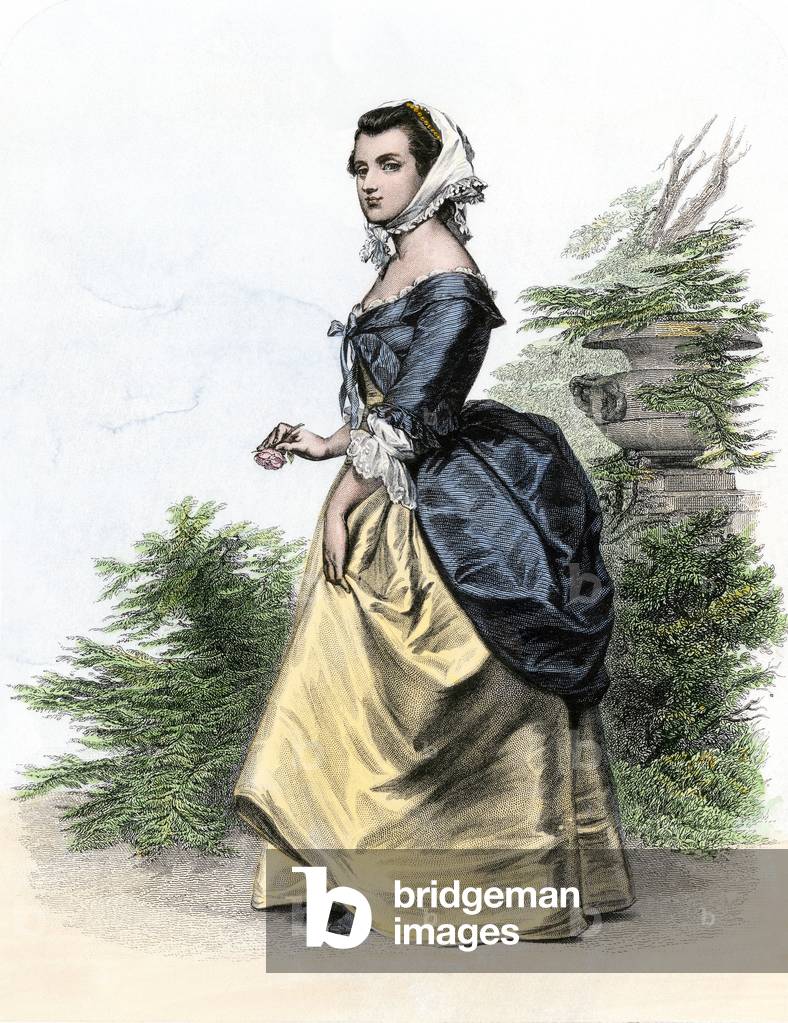 George Martha Washington Was Married Before Image Of Portrait Of