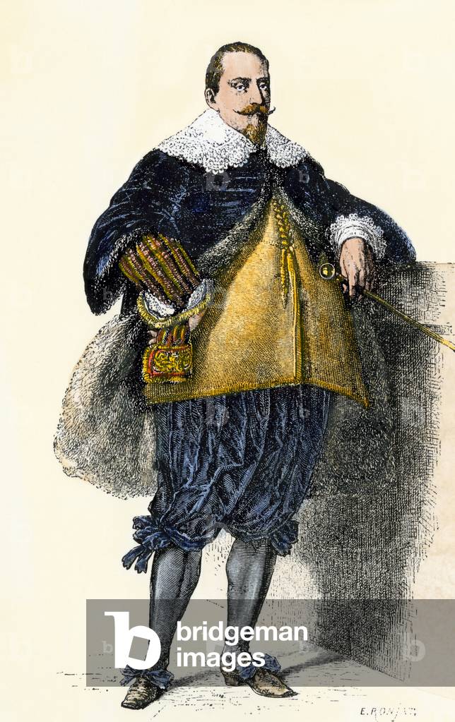 Image of Portrait of Gustave II Adolf (Gustav II Adolf), known as