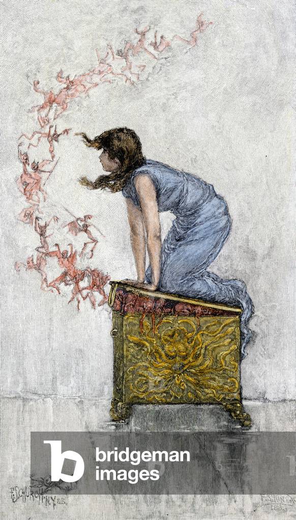 Pandora Drawing Mythology