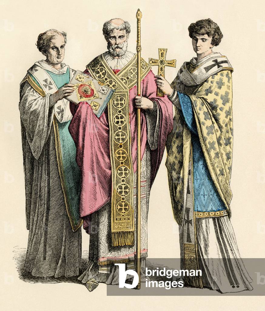 Image of Civilization of antiquity: Orthodox deacon, Eveque and Levi ...