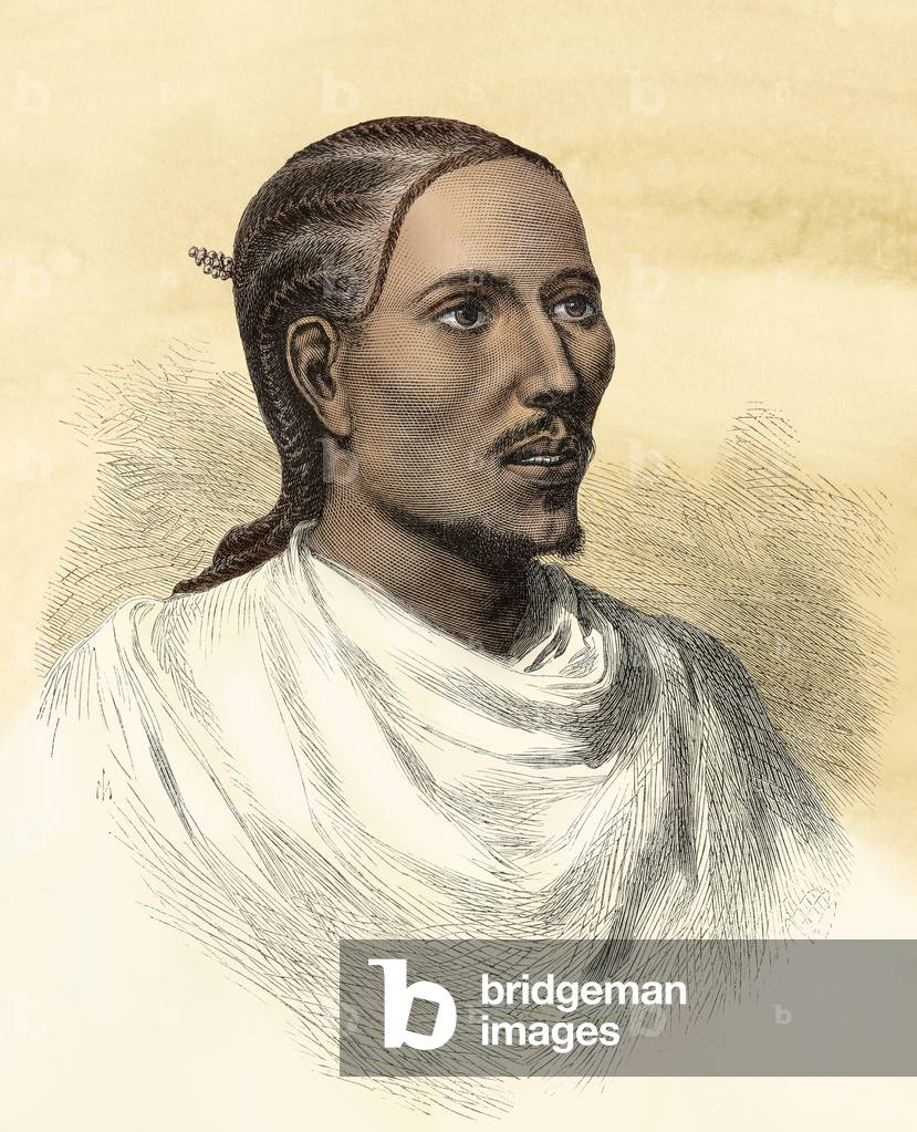 Image of Portrait of Yohannes IV (1837-1889), Emperor of Ethiopia, ne Kassa