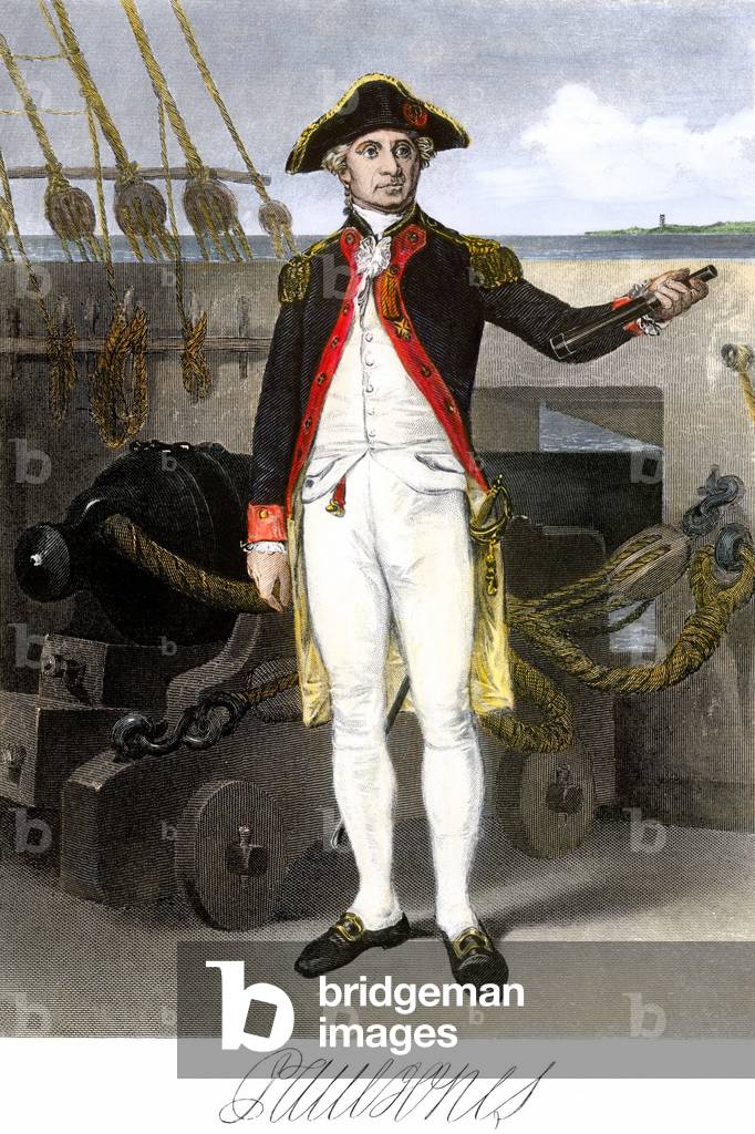 Image of American Navy: John Paul Jones (1747-1791) sailor and heros of