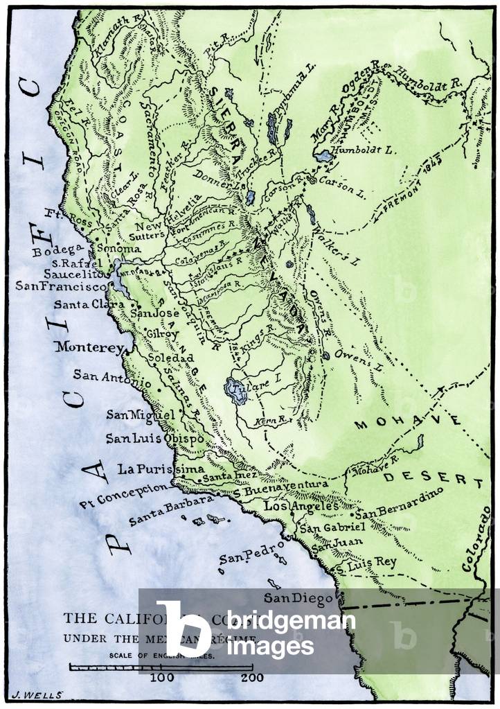 Alta California Map Mexican Cession | Military Wiki | Fandom