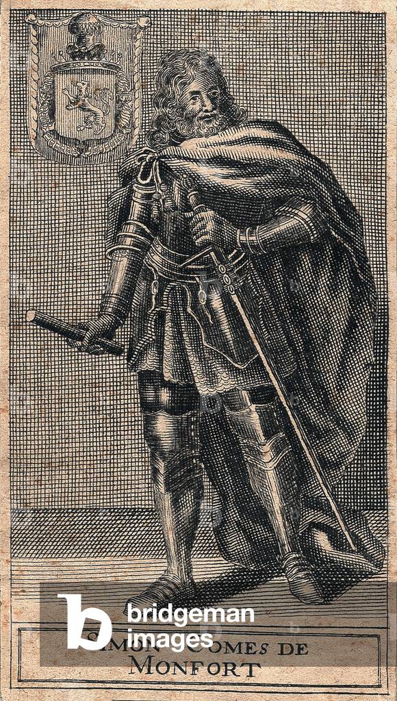 Image of Portrait of Simon de Montfort (Simon IV the Fort, Count