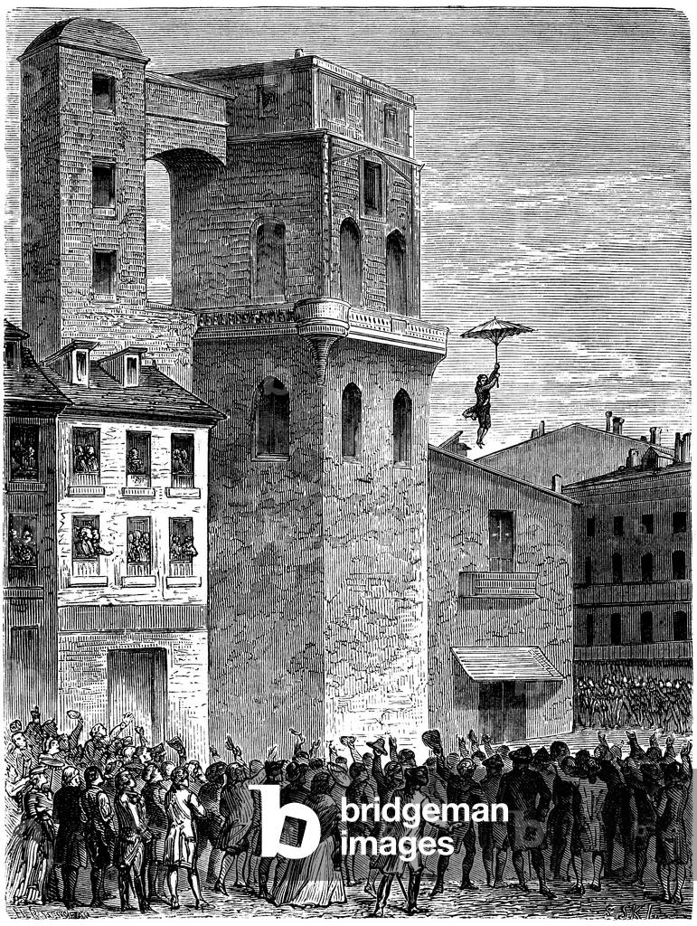 Image of Sebastien Lenormand (Louis-Sebastien 1757 - 1837) inventor of ...