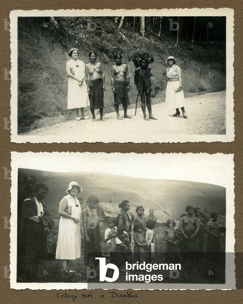 Image of Colonial French Indochina: Near Dalat (currently Da Lat ...