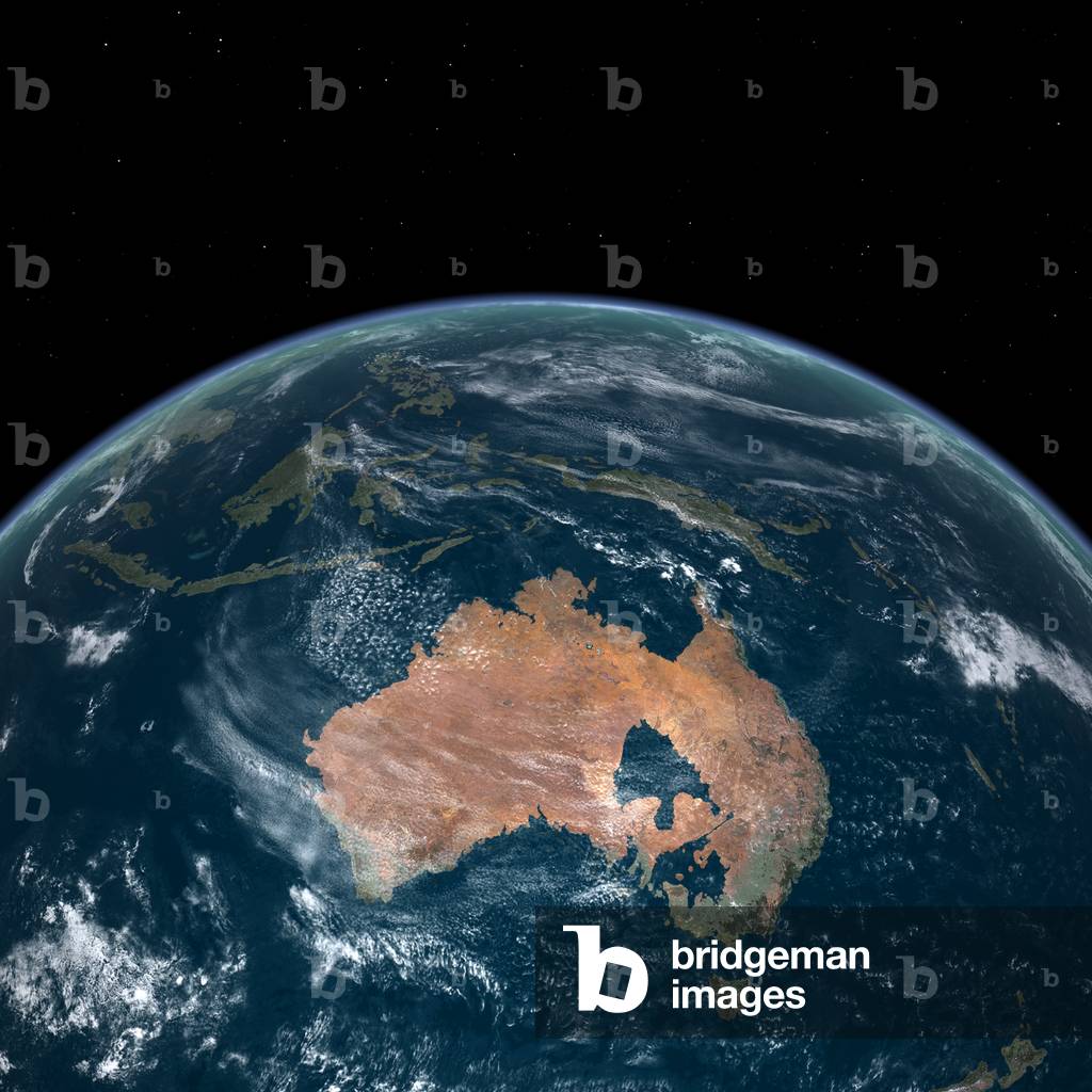 Image of 100m Ocean Level Montee - Oceania - Australia with sea