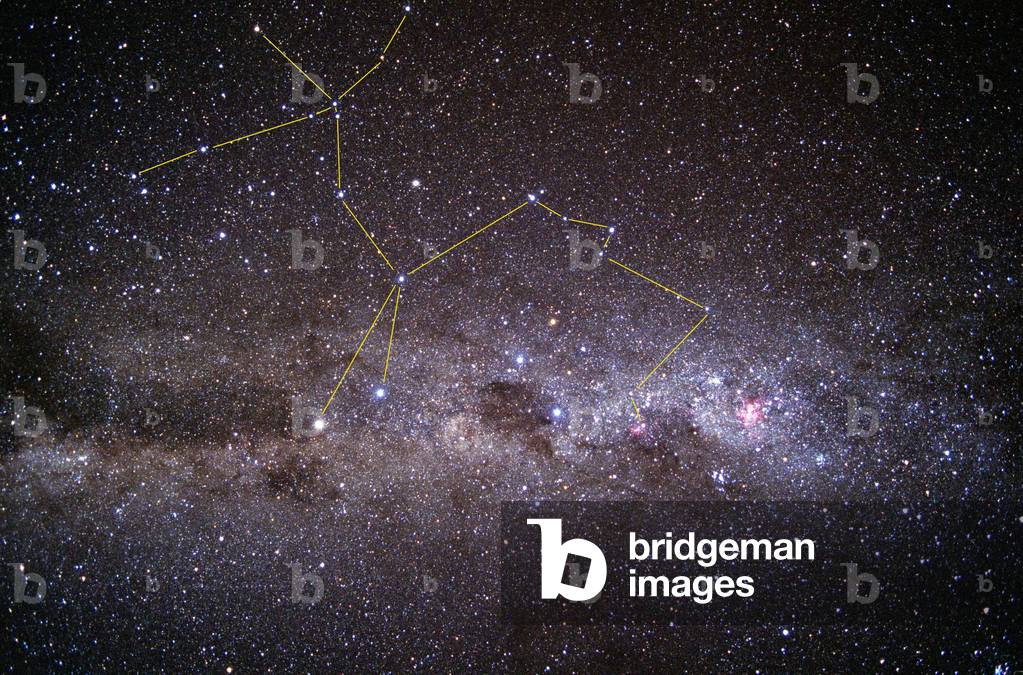 Image of Constellations of Centaur and Southern Cross - Constellations ...