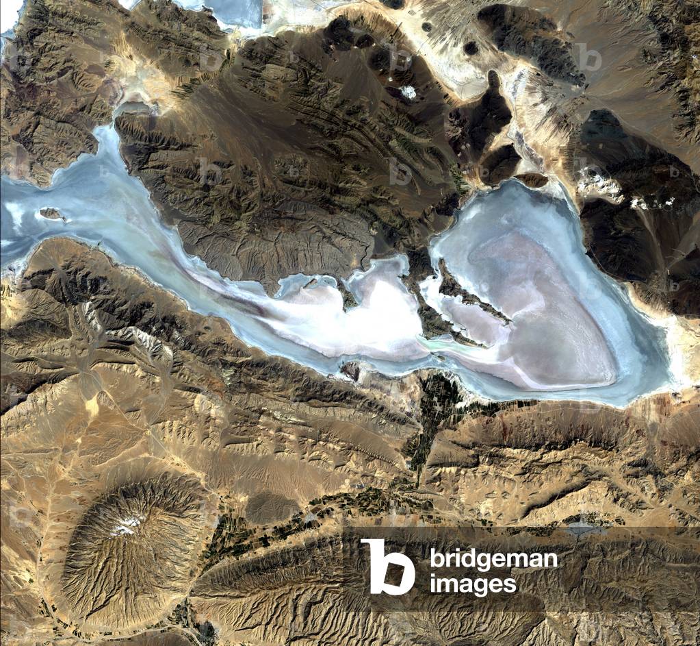 Image of Lakes of Nayriz, Iran, seen by satellite - Neyriz Lakes,