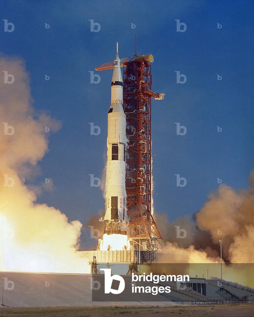 Image of Apollo 11: Decollage of Saturn V - Apollo 11 launch