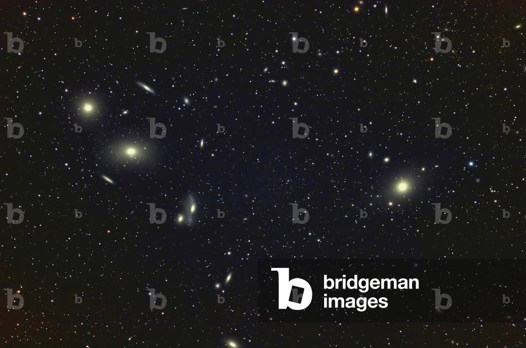 Image of Central part of the Virgo cluster of galaxies - Central