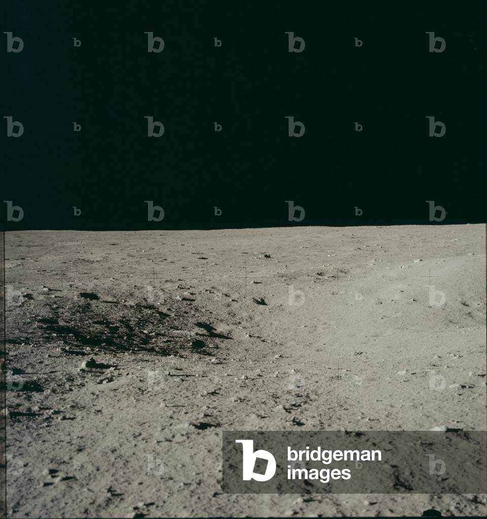 Image of Apollo 11: lunar surface - Sea of Tranquility - Apollo