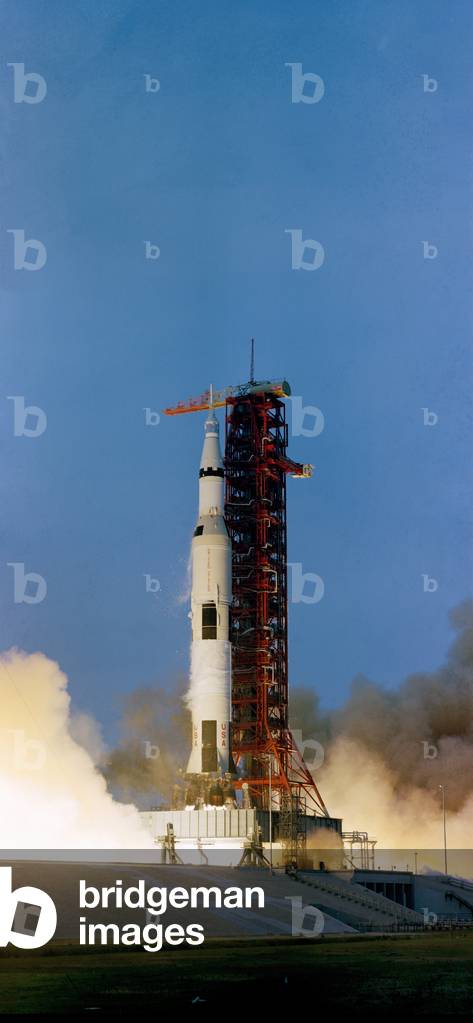 Image of Decollage Apollo 13 - Apollo 13 liftoff - April 11