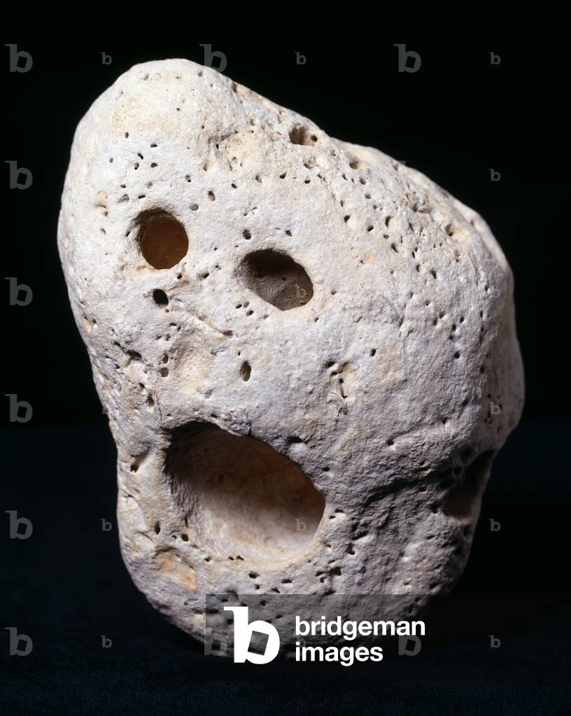 Image of The Munch Pebble (Jurassic limestone) by Lapis, E. Mari (19th ...