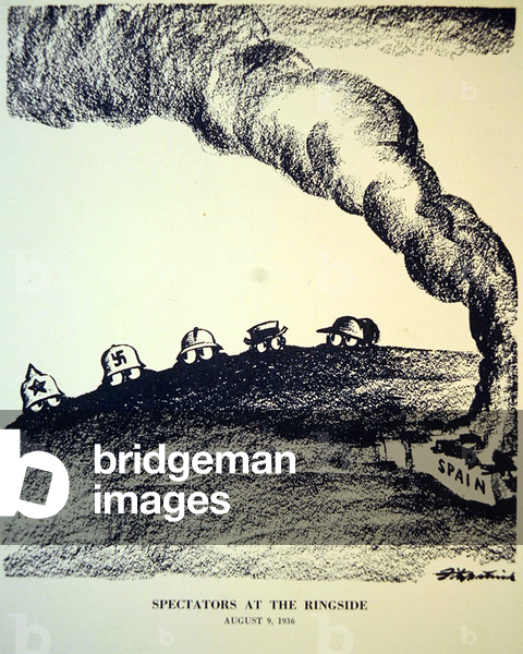 Image of 'Spectators at the Ringside', cartoon published in the St ...