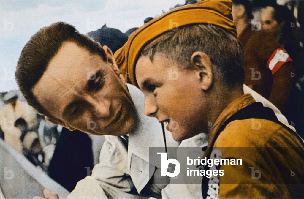 Image of 'A word with Dr Goebbels', Nazi Germany, 1934 (photo) by ...