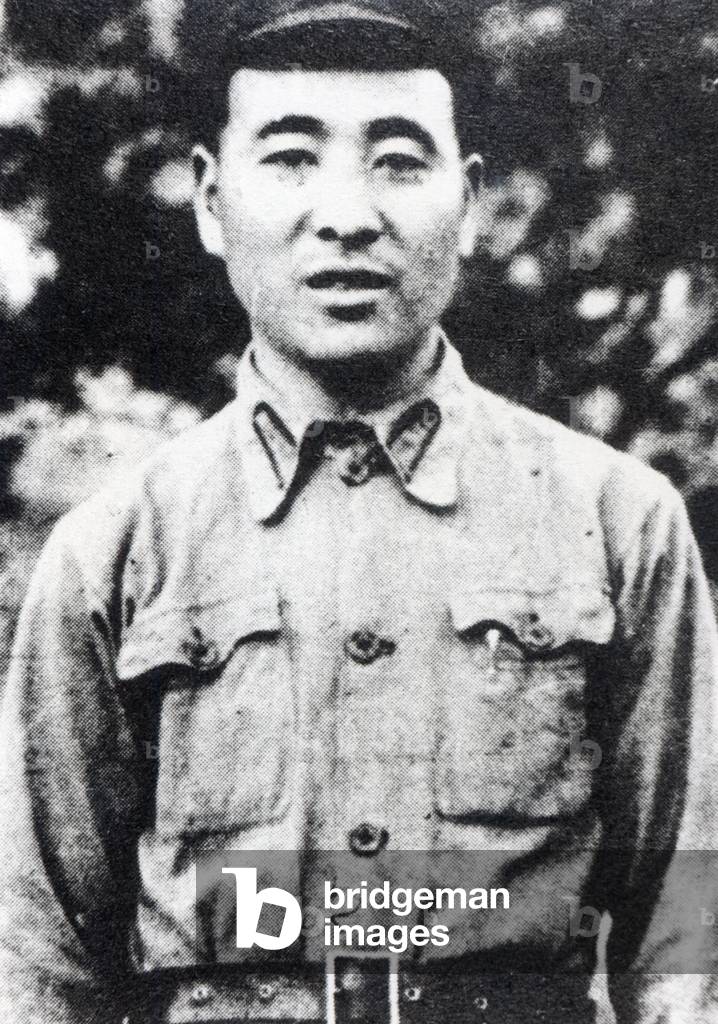 Image of Lin Piao, 1930s (b/w photo) by Chinese Photographer, (20th ...