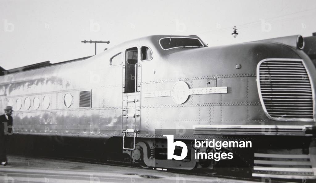 Image of 'The City of Denver' diesel powered 'streamliner' of the Union ...