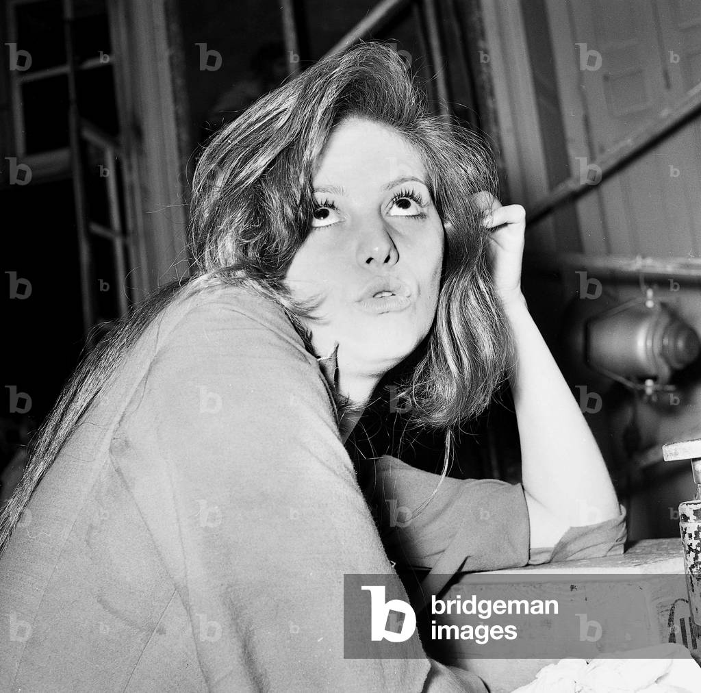 Image of Portrait of international actress Claudia Cardinale (Nee in ...
