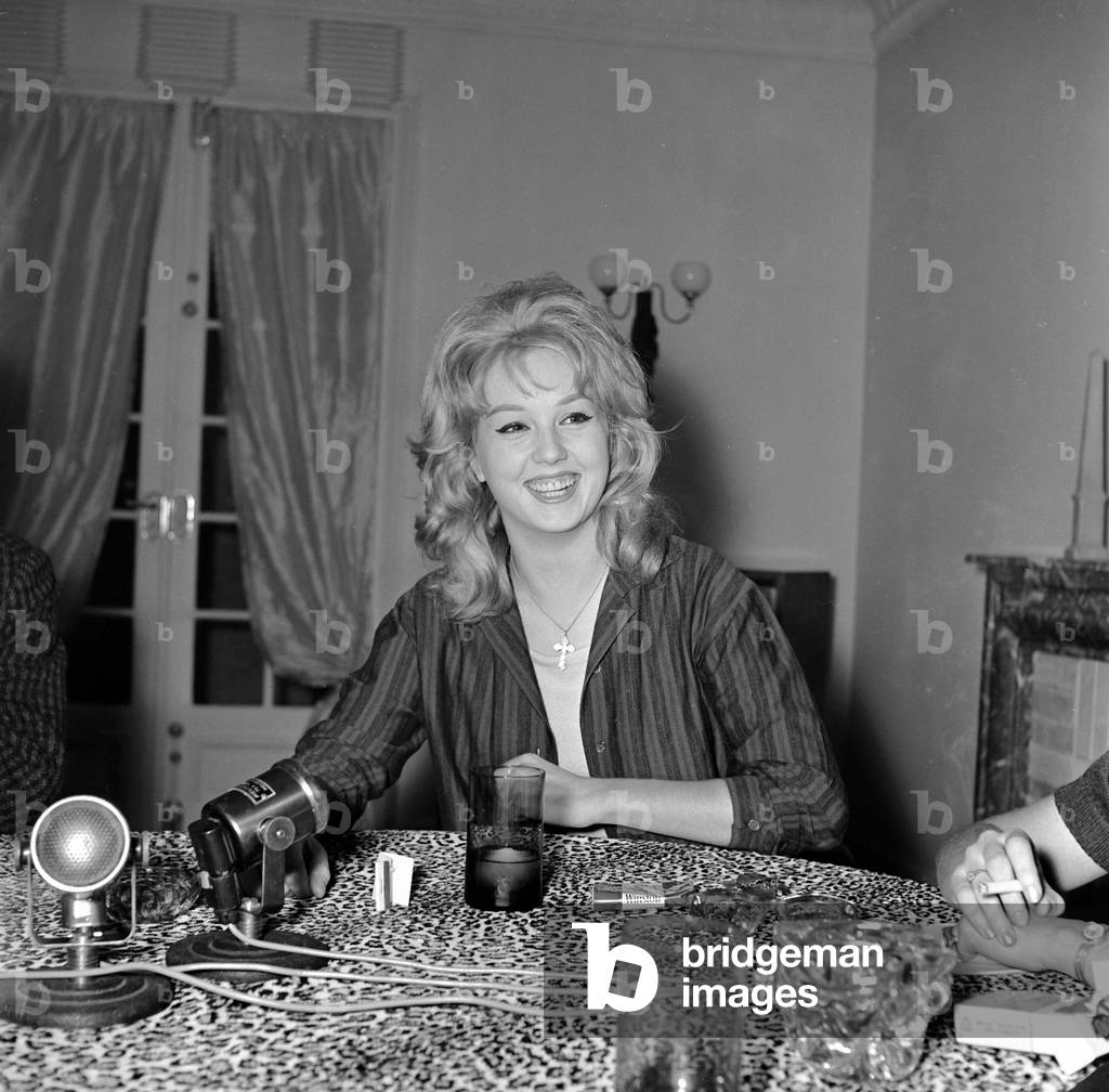 Image of French actress Mylene Demongeot (Nee in 1936) in 1960.