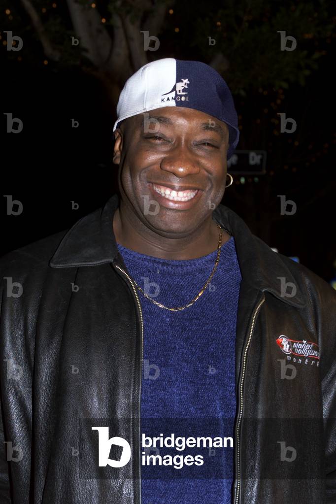 Image of Actor Michael Clarke Duncan arrives a guest for the premiere
