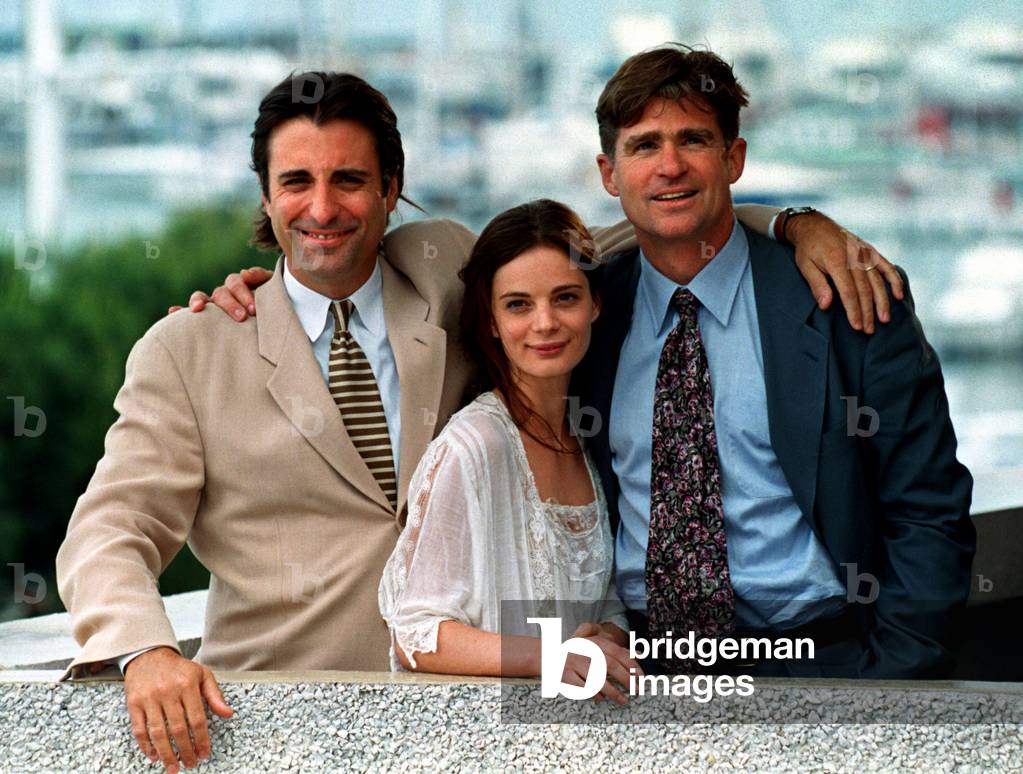 Image of From L-R: US actor Andy Garcia, actress Gabrielle Anwar, and