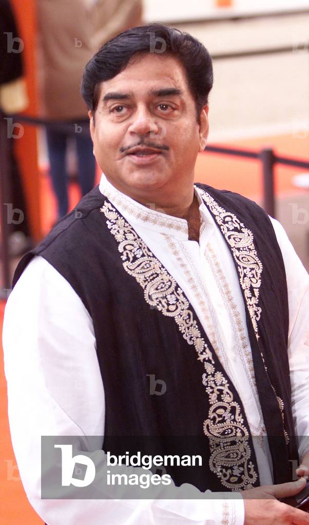 Image of Indian actor turned politician Shatrugan Sinha arrives at the ...