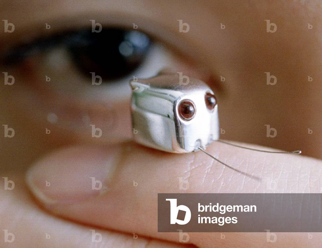 Image of Micro-robot "Nino", the smallest of its kind in the world