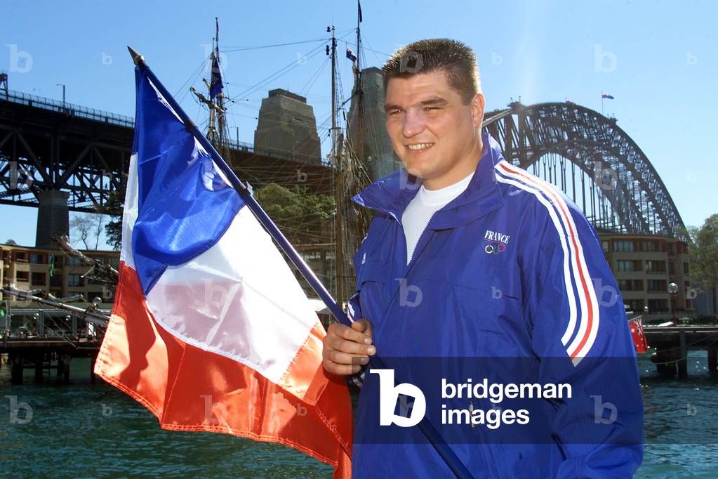 Image of FRENCH JUDO GOLD MEDALIST DAVID DOUILLET VISITS SYDNEY HARBOUR ...