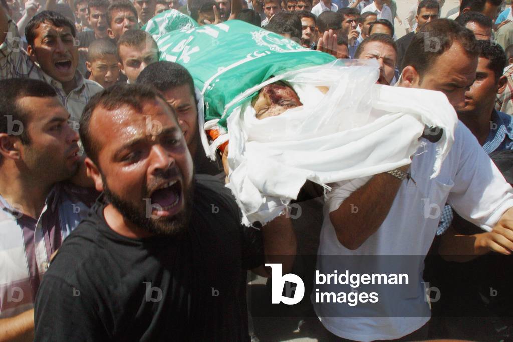 Image of BEERDIGUNG DES FÜHRERS DES MILITÄRFLÜGELS DER HAMAS, MOHAMMED ...