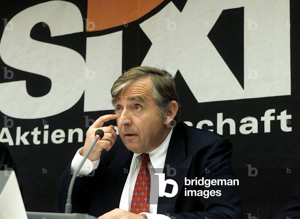 Image of ERICH SIXT CEO OF THE GERMAN RENTAL CAR COMPANY SIXT