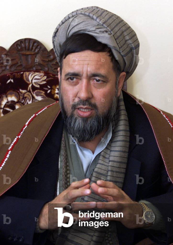 Image of Afghan interim Authority Planning Minister Haji Mohammed ...
