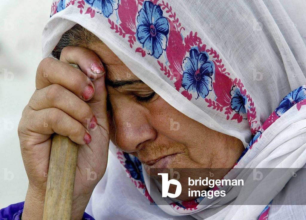 Image of THE GRANDMOTHER OF SLAIN PALESTINIAN TEENAGER REACTS AS FAMILY ...