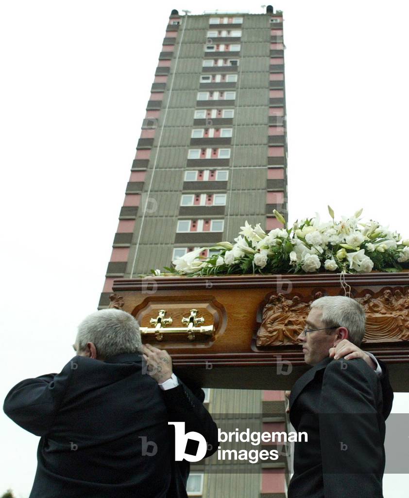 Image of FAMILY MEMBERS OF MURDERED BELFAST WOMAN JEAN MCCONVILLE STOP AT