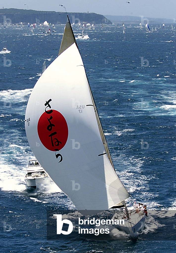 Image of U.S. Maxi yacht 'Sayonara', the favourite for this years line