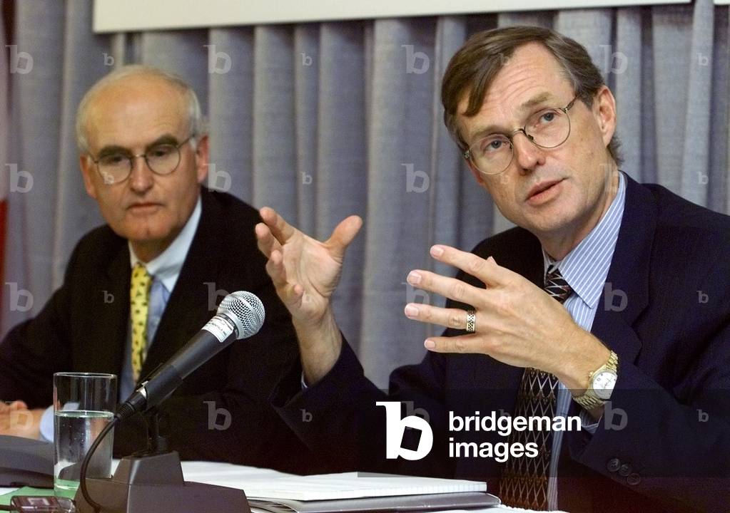 Image of TD BANK CEO CHARLIE BAILLIE AND CT FINANCIAL CEO ED